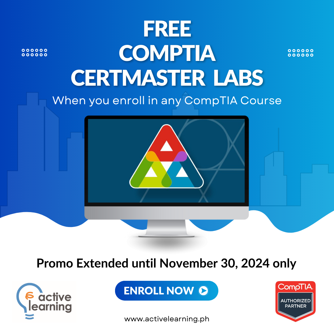 CompTIA CertMaster Labs Promo - ActiveLearning